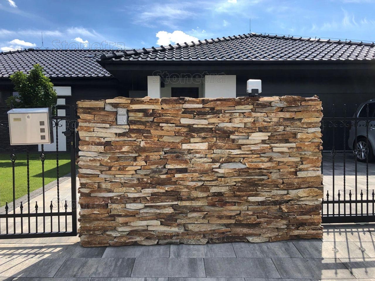 Fence Cladding Gallery | Natural Stone Inspiration